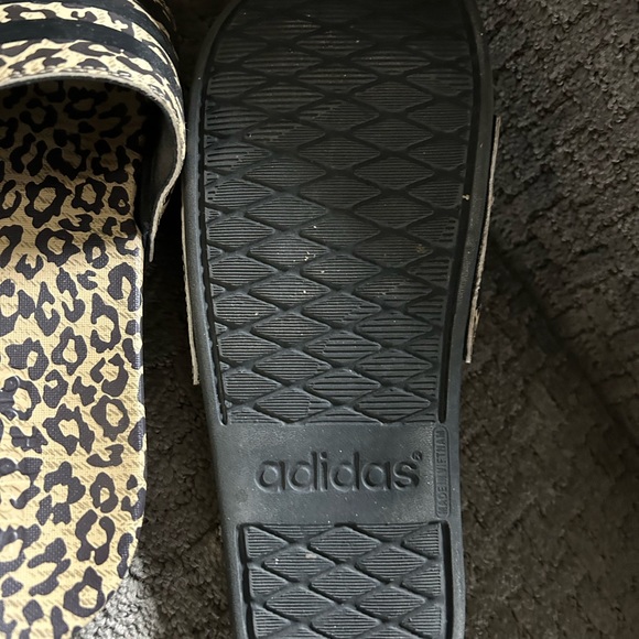 adidas | Shoes | Adidas Leopard Slides | Poshmark